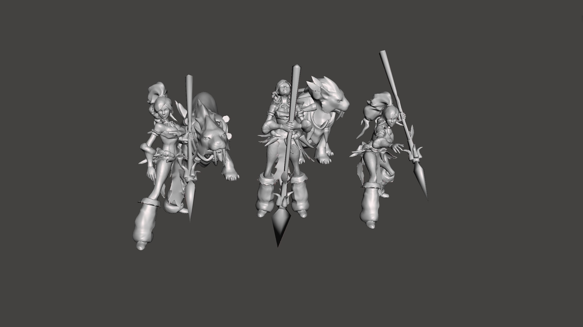 STL file Nidalee・3D printable model to download・Cults