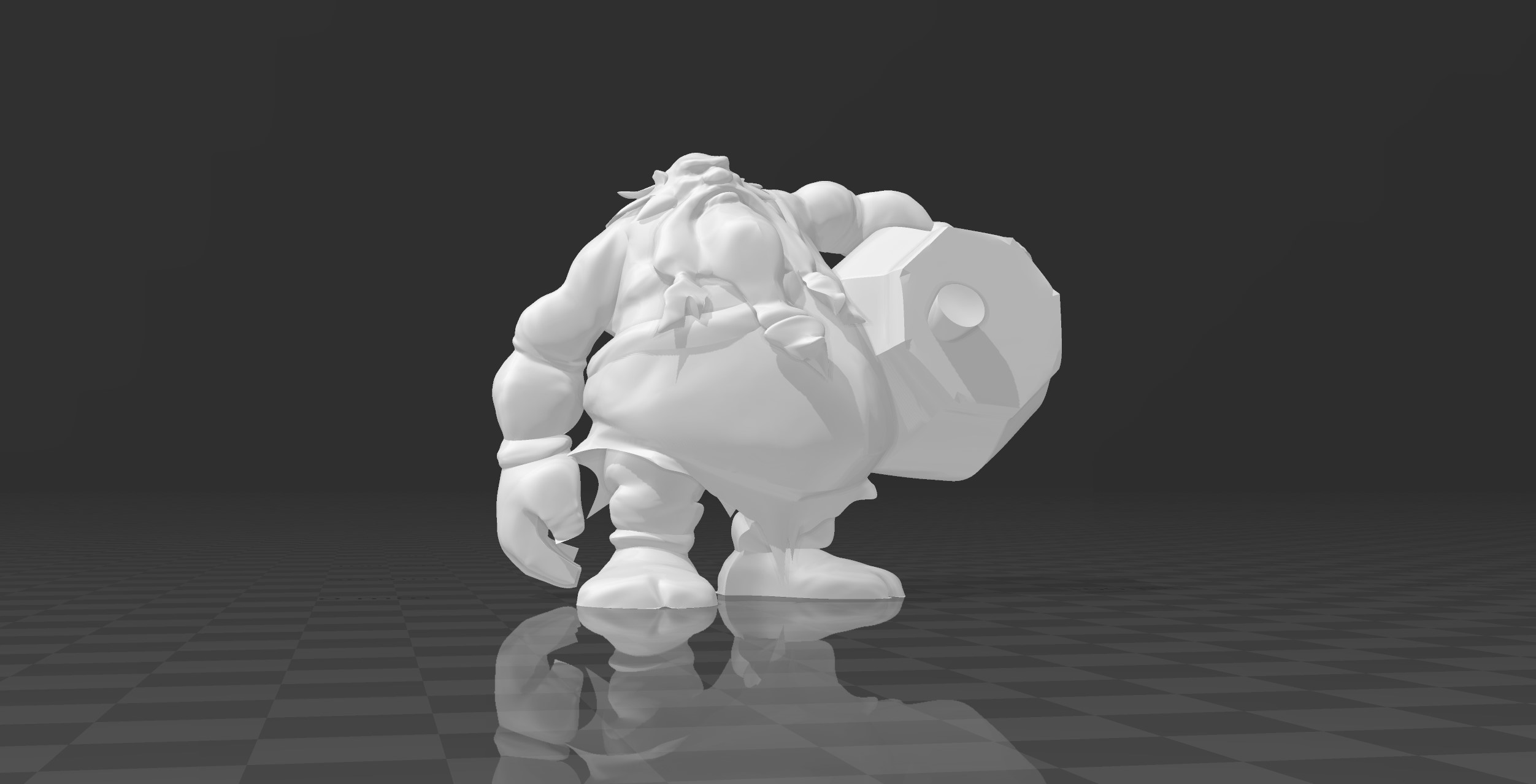 STL file gragas・3D printing idea to download・Cults