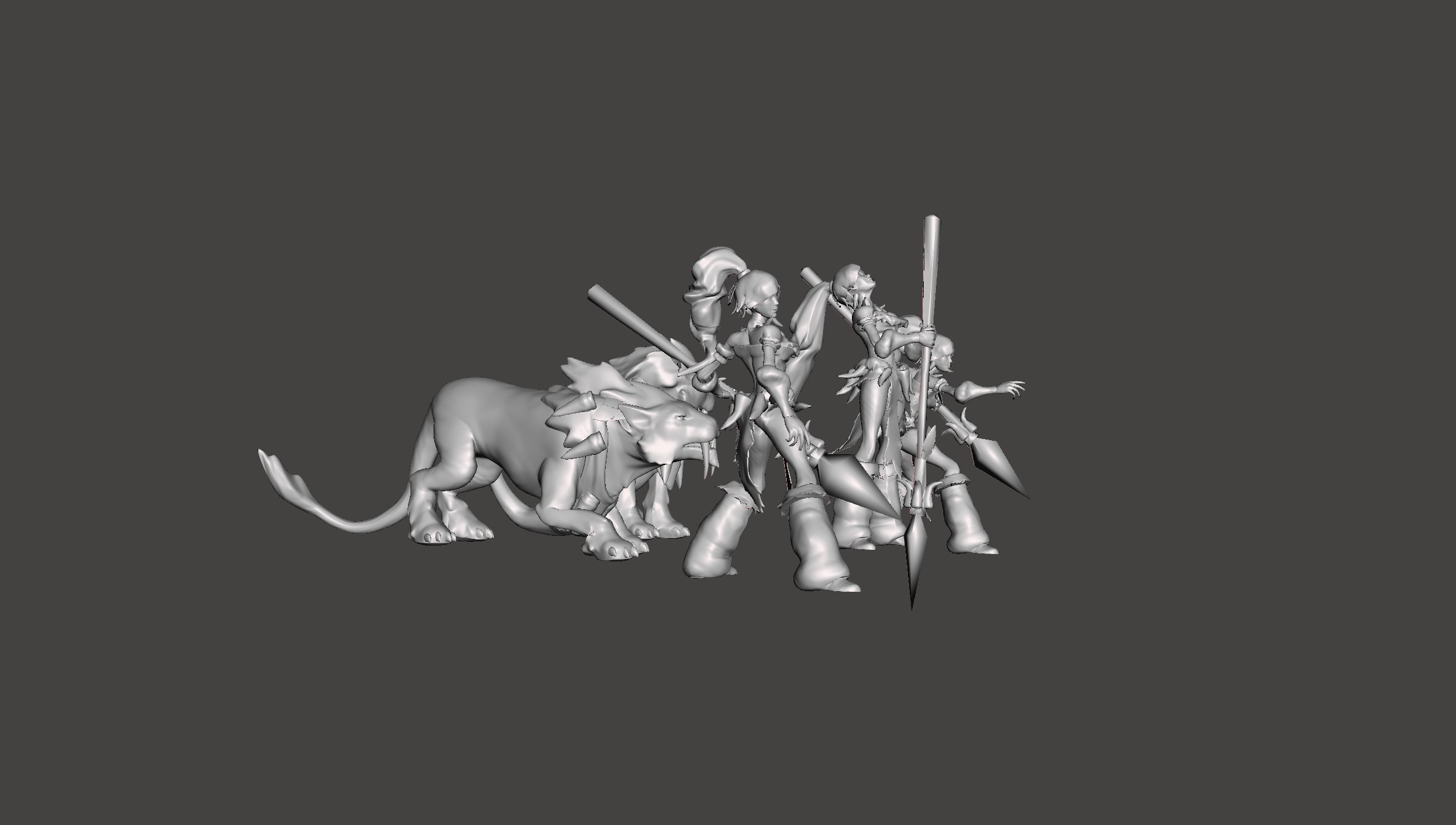STL file Nidalee・3D printable model to download・Cults