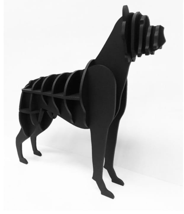 Free 3D file Boxer Dog Shelf cnc cdr・Design to download and 3D print・Cults