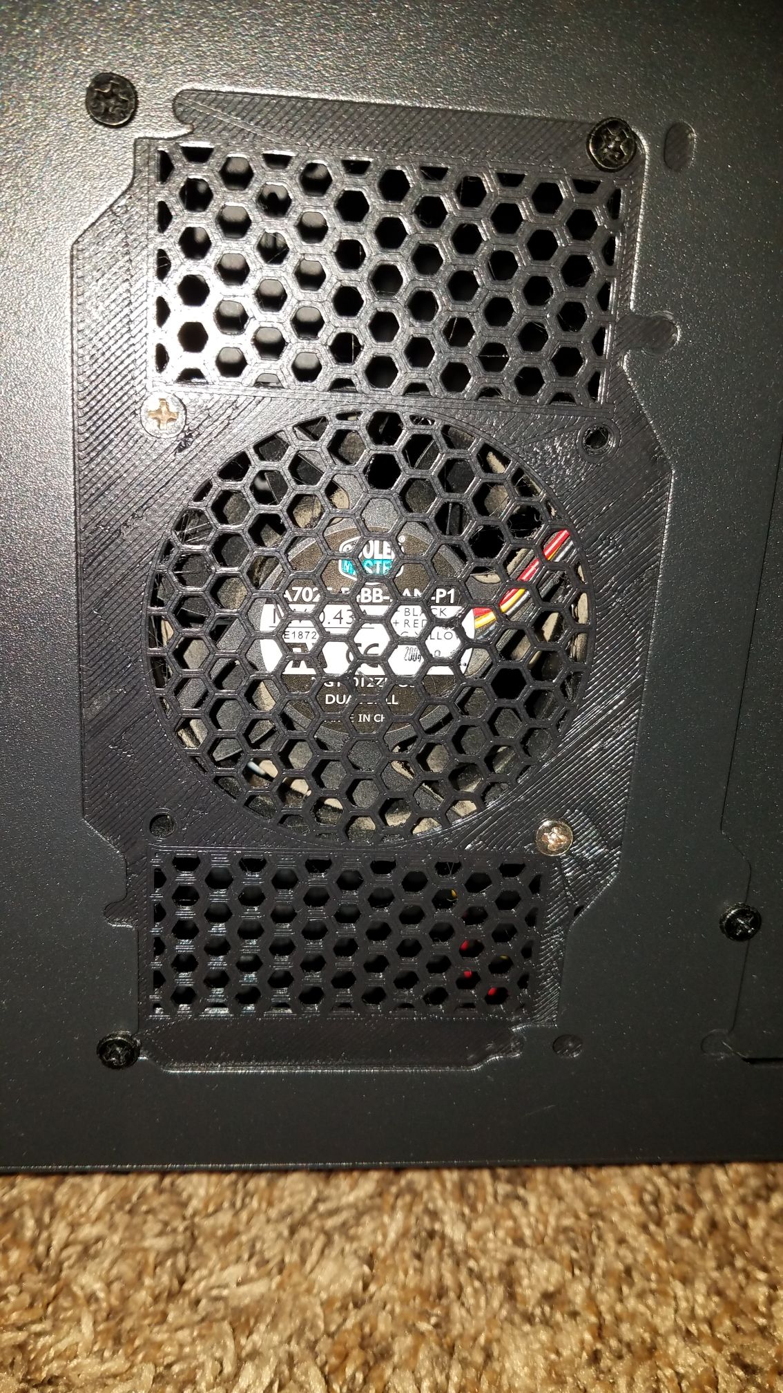 STL file Psu Cover to 70mm Fan・3D print design to download・Cults