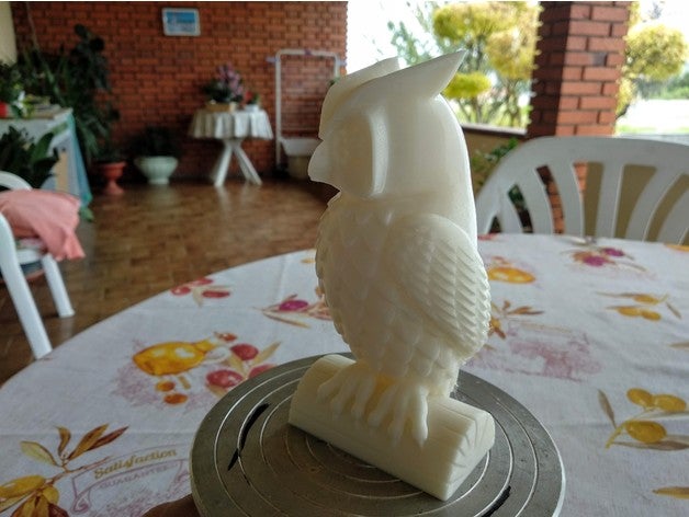 Free STL file owl statue・Object to download and to 3D print・Cults