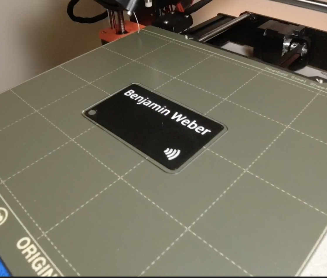 Free STL File NFC Card Personal Or Business Card 3D Printing Model To 