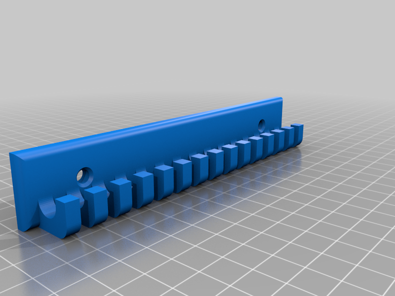 Free STL file usb cable rack / key holder・3D printing template to ...