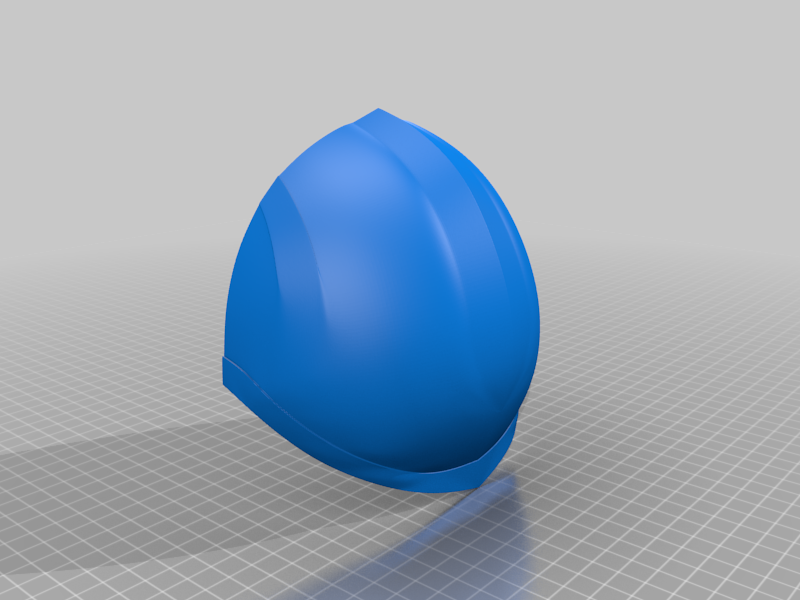 Free 3D file half helmet (own design) 🪖・Design to download and 3D print ...
