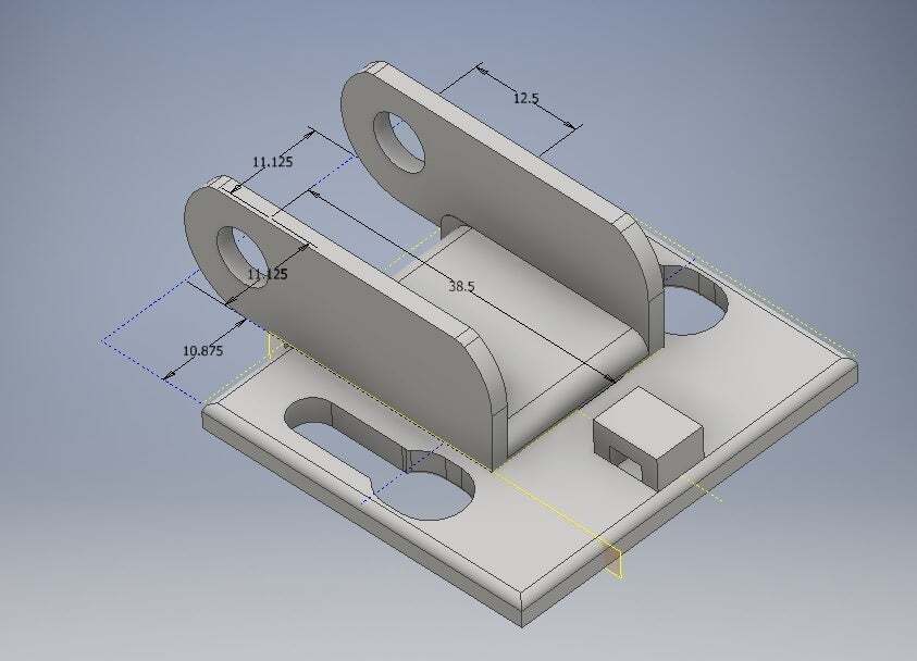 Free STL file Drag Chain Case Mount 🔧・Object to download and to 3D ...