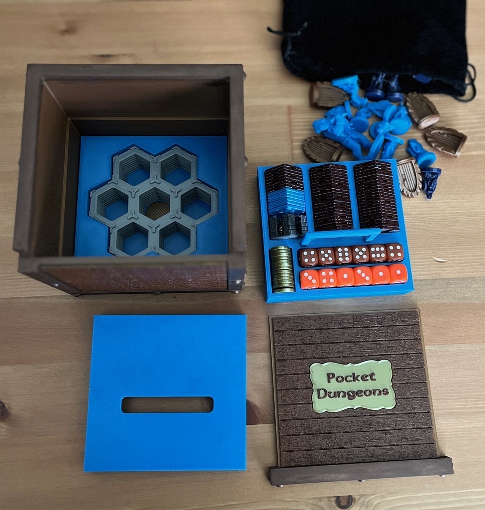 Free 3D file Pocket Dungeons Storage Chest 🎲・3D printing model to ...