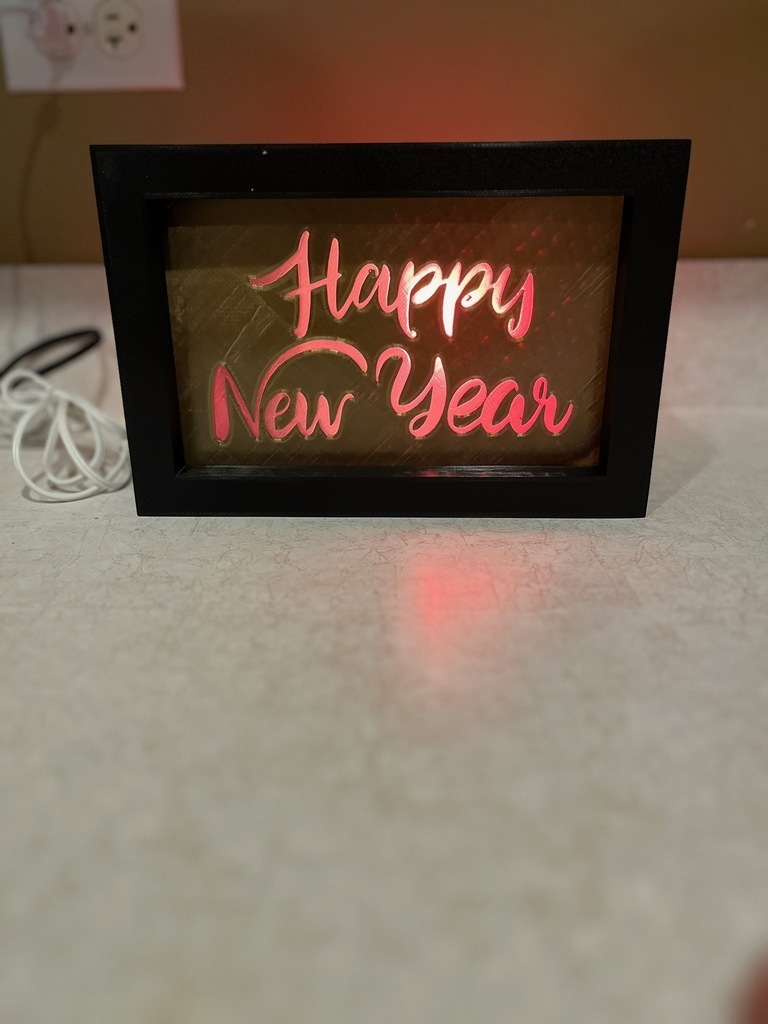 Free 3D file Winter Holiday Signs for Interchangeable Sign Light Box 📦 ...