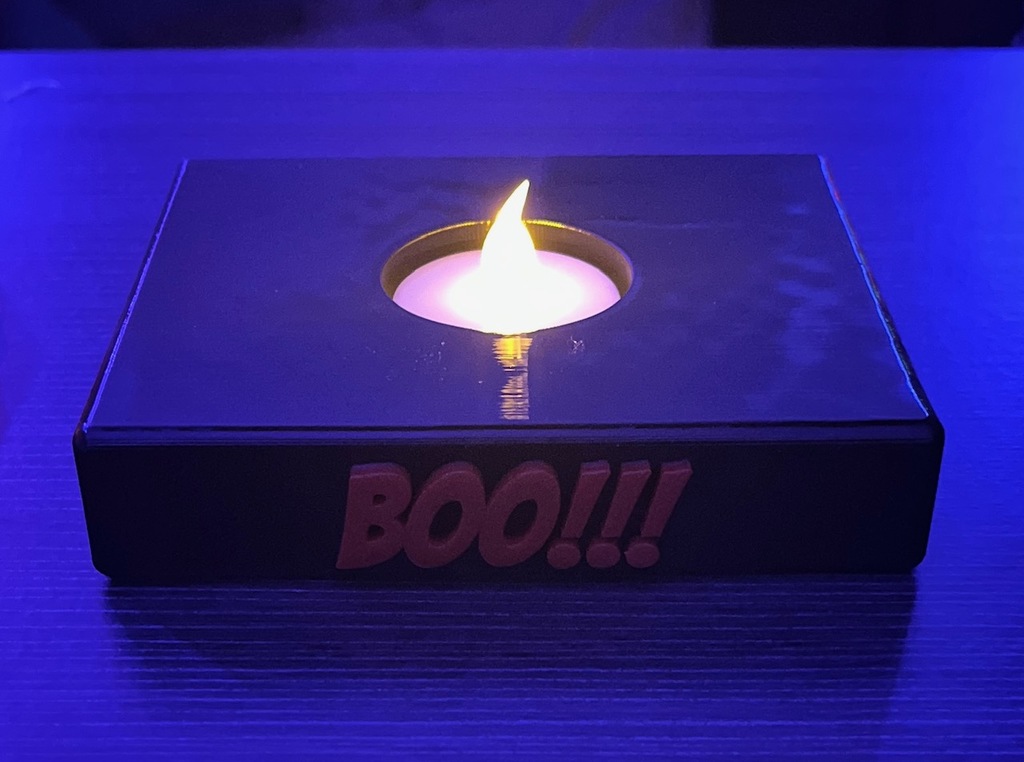 Free STL file Tea Light Pedestal for Little Ghost・3D printable object ...