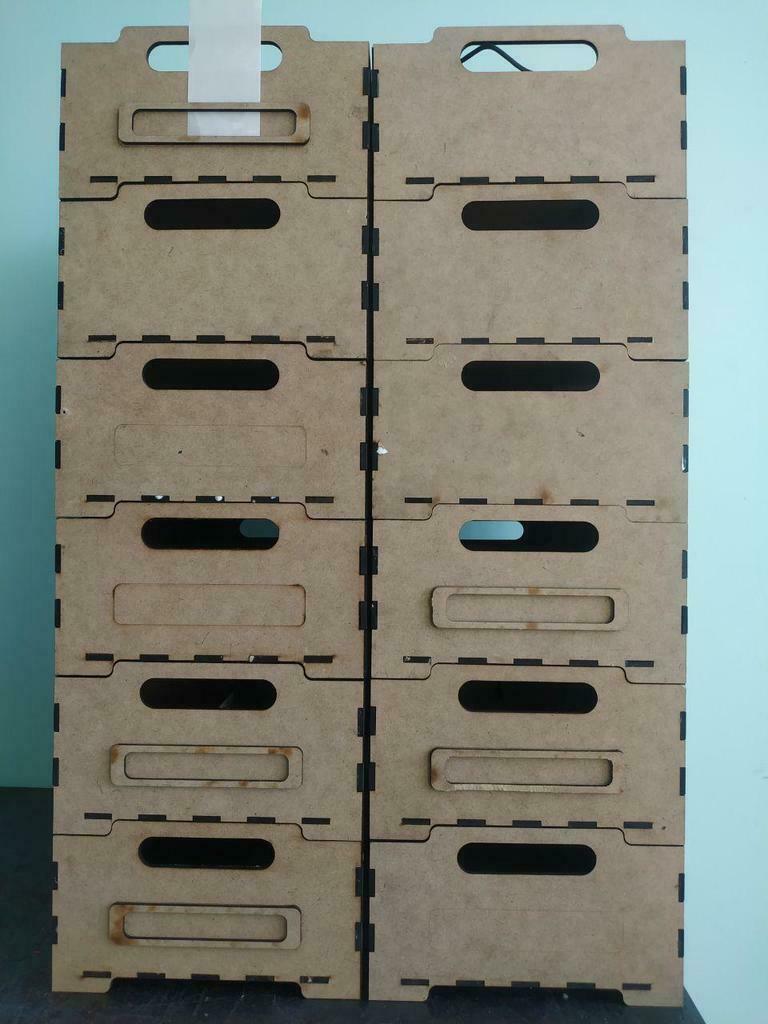 Free 3D file Stackable glued box mini・3D printing idea to download・Cults