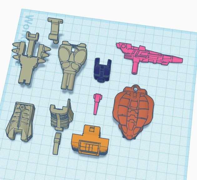 Free STL file Transformers SqueezePlay conversion kit for POTP Blot 🤖 ...