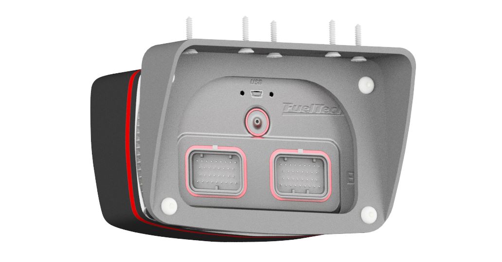 3D file Fueltech Ft600 Dash Bracket - Top Mount 90°・3D printing design ...