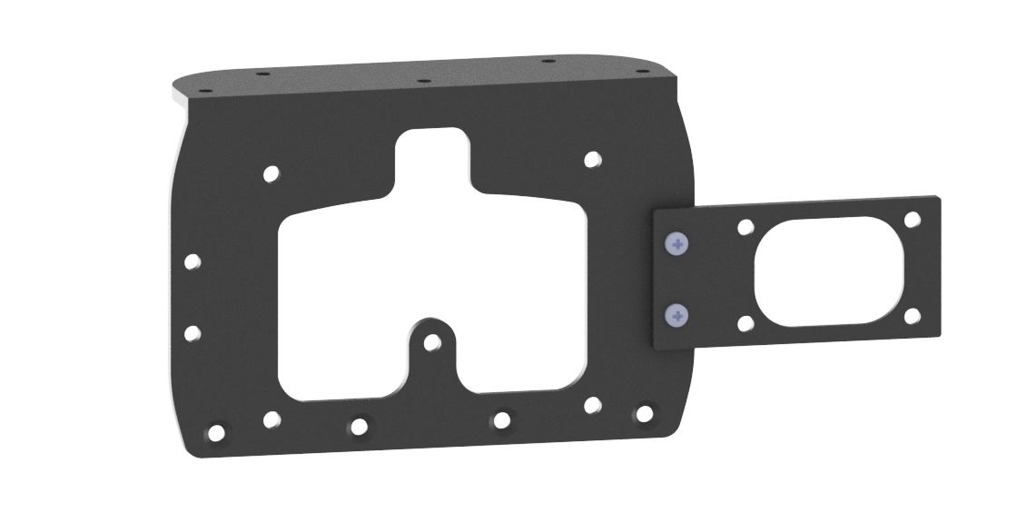 3D file Fueltech Ft450 550 Dash Bracket - Top Mount 90° (Wideband ...