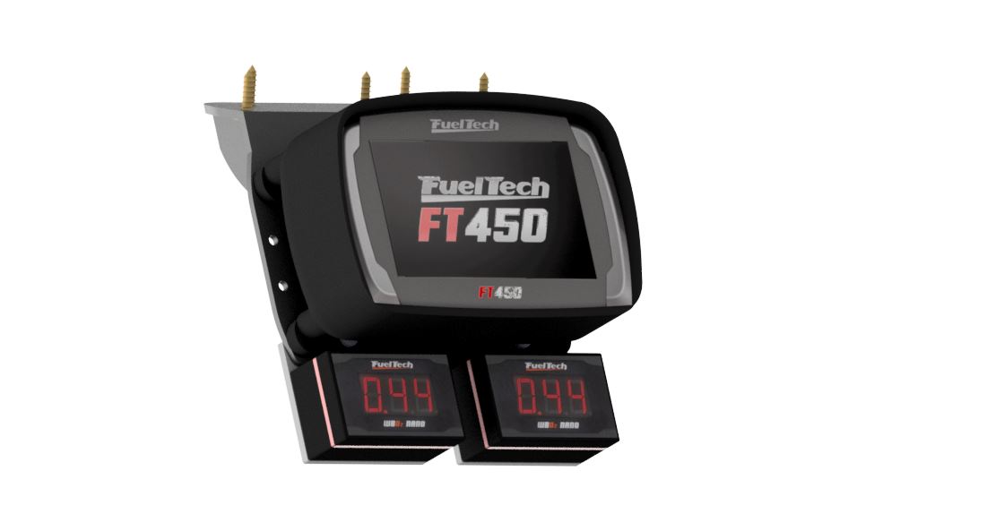 3D file Fueltech Ft450 550 Dash Bracket - Top Mount Inclined 25° 💨・3D ...