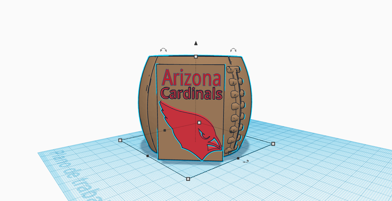 STL file Arizona cardinals mate・3D print design to download・Cults