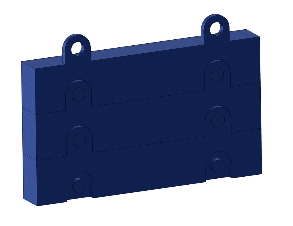 Free 3D file Simple stack-able desktop USB thumb drive holder・3D ...
