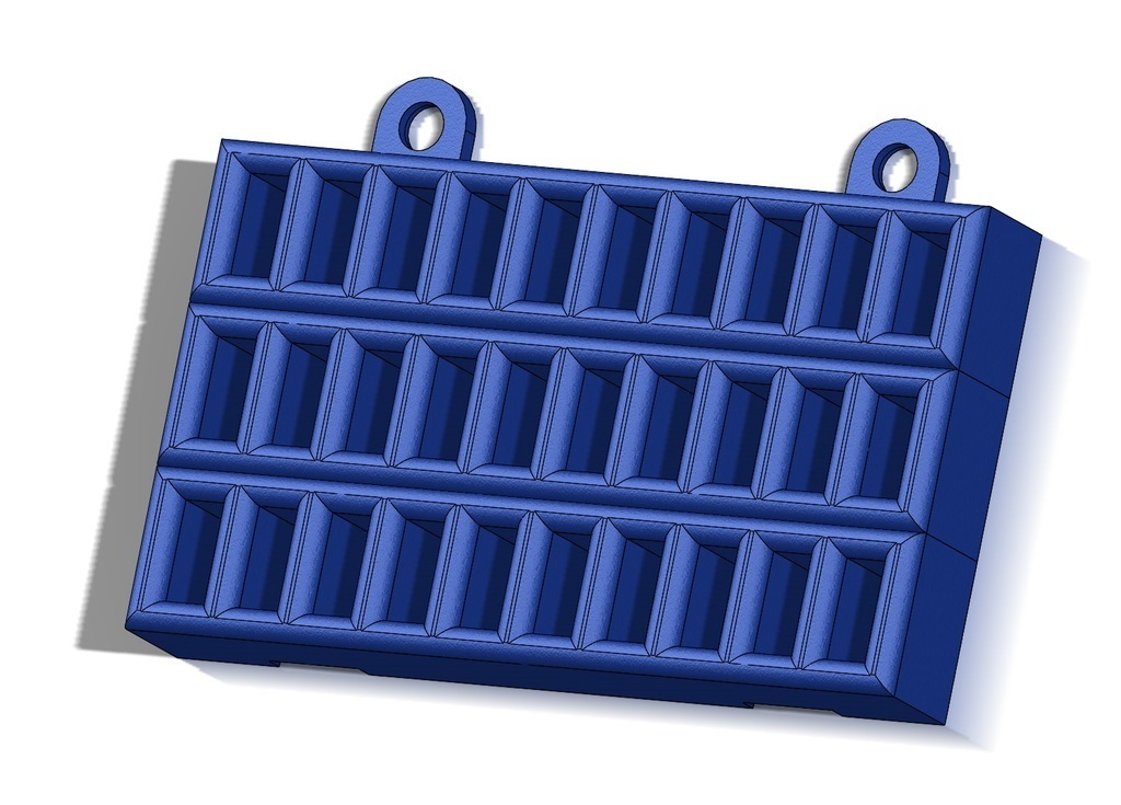 Free 3D file Simple stack-able desktop USB thumb drive holder・3D ...