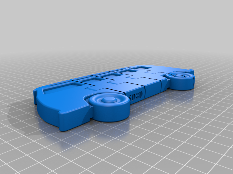 Free STL file Flexi Bus・3D printable model to download・Cults
