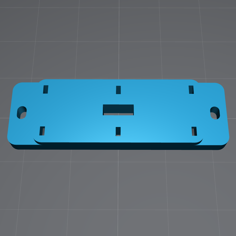 Free STL file PL9 Point Motor Mounting Plate for PL10E Model Railway 🛤️・Template to download and ...