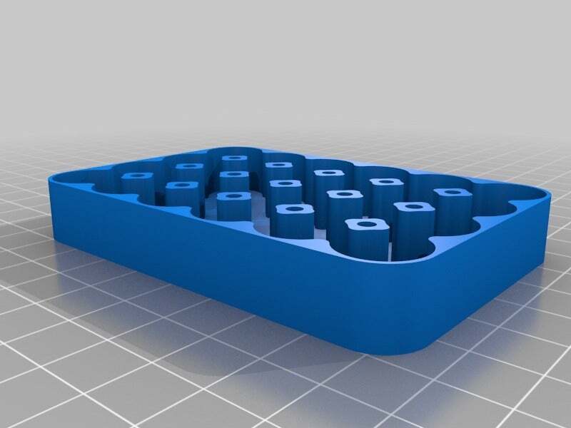 Free STL file 4x6 AA Battery Case・3D printer model to download・Cults