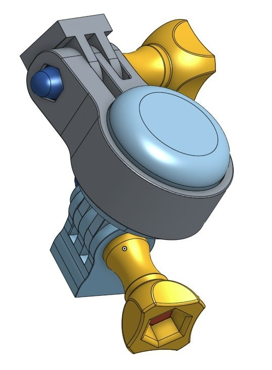 Free STL file GoPro Swivel Tube Mount・3D printer design to download・Cults