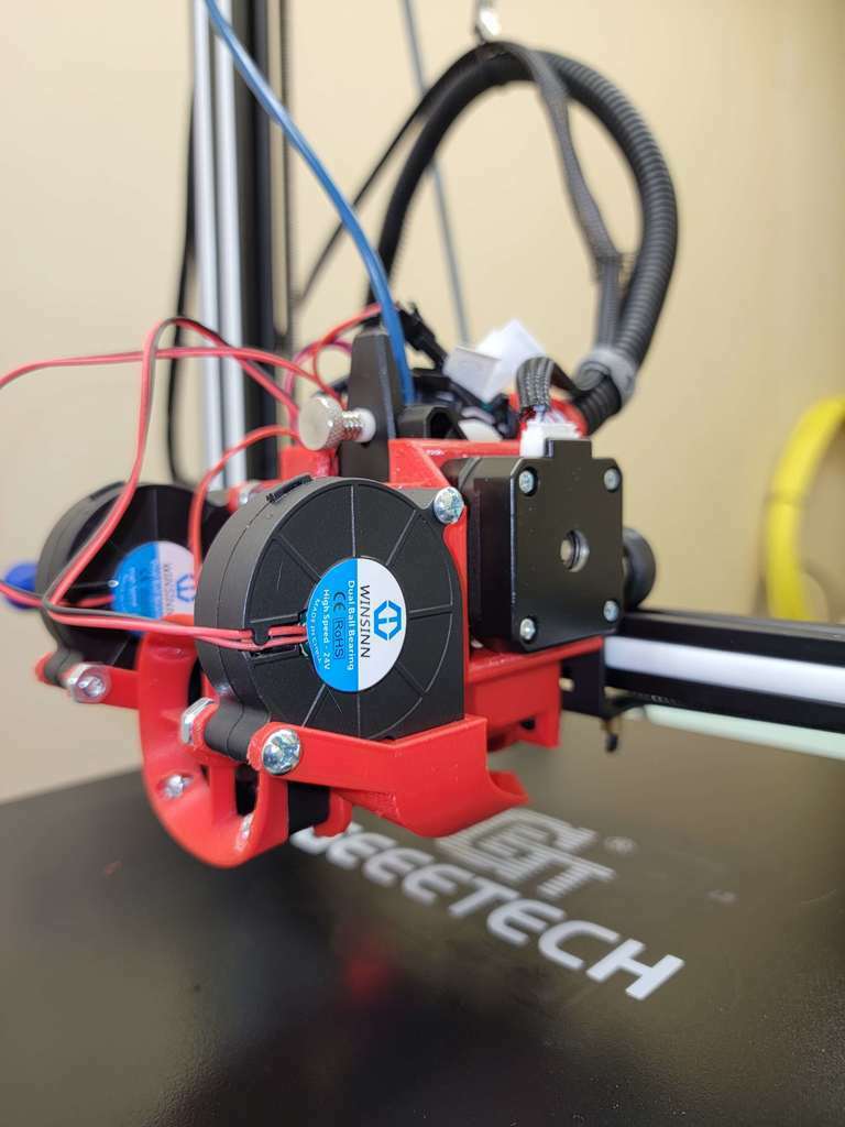 Free 3D file The Mustang BMG E3D-V6 Direct Drive Geeetech・Template to ...