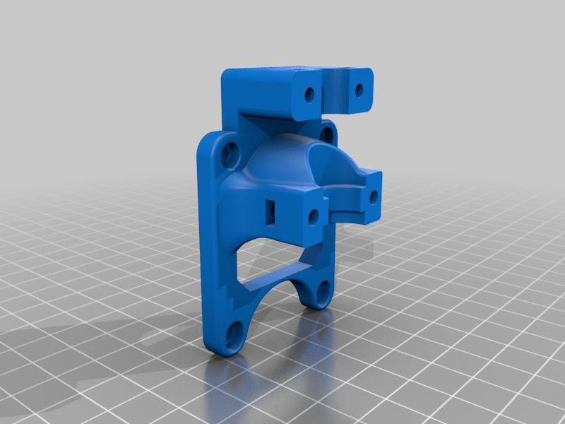 Archivo 3D gratis Geeetech A10,20,30 E3D V6 Montaje v1.stl 🧞‍♂️・Plan de ...