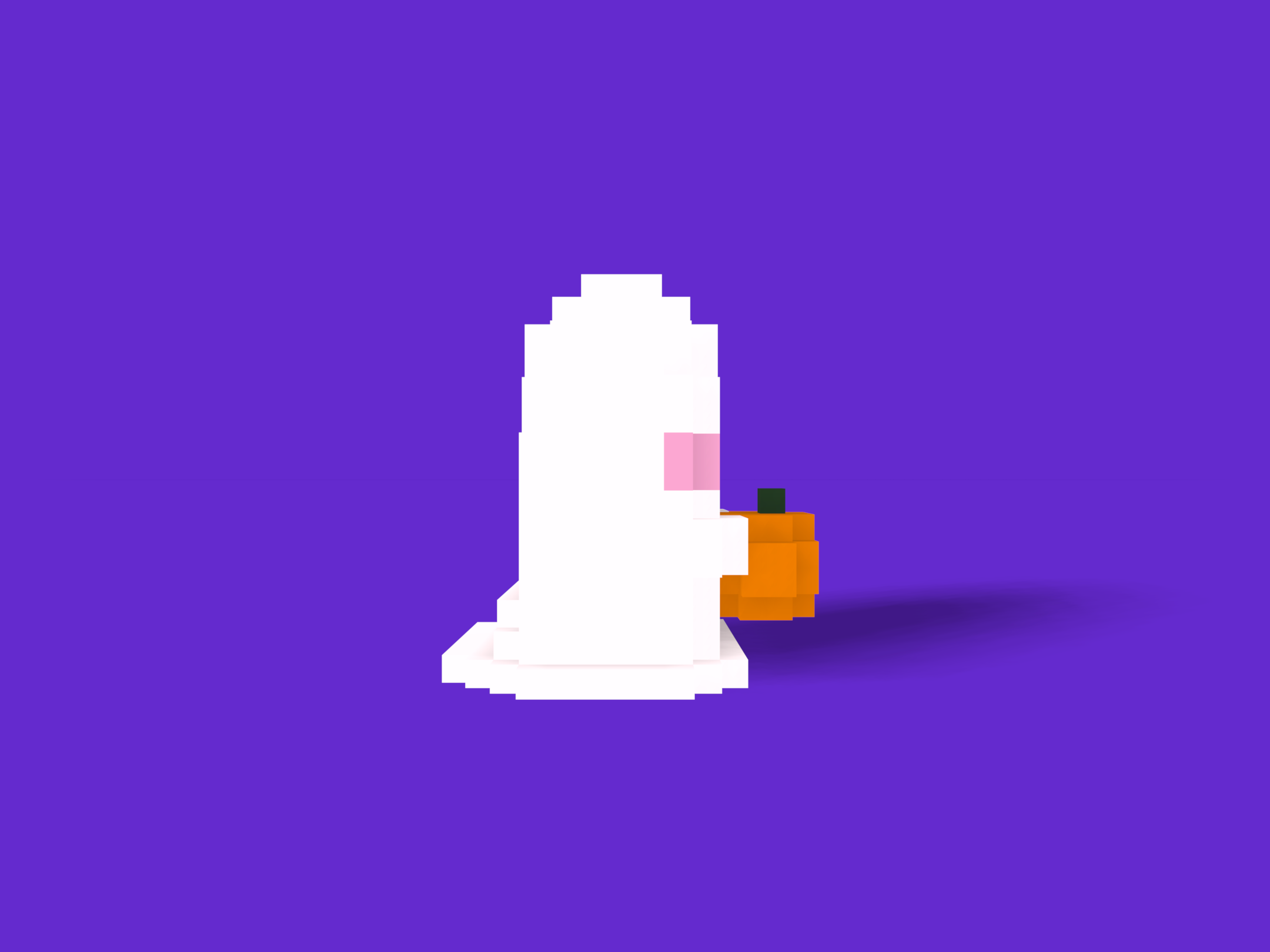 Fichier 3D Voxel Ghost 👻・Design pour impression 3D à télécharger・Cults