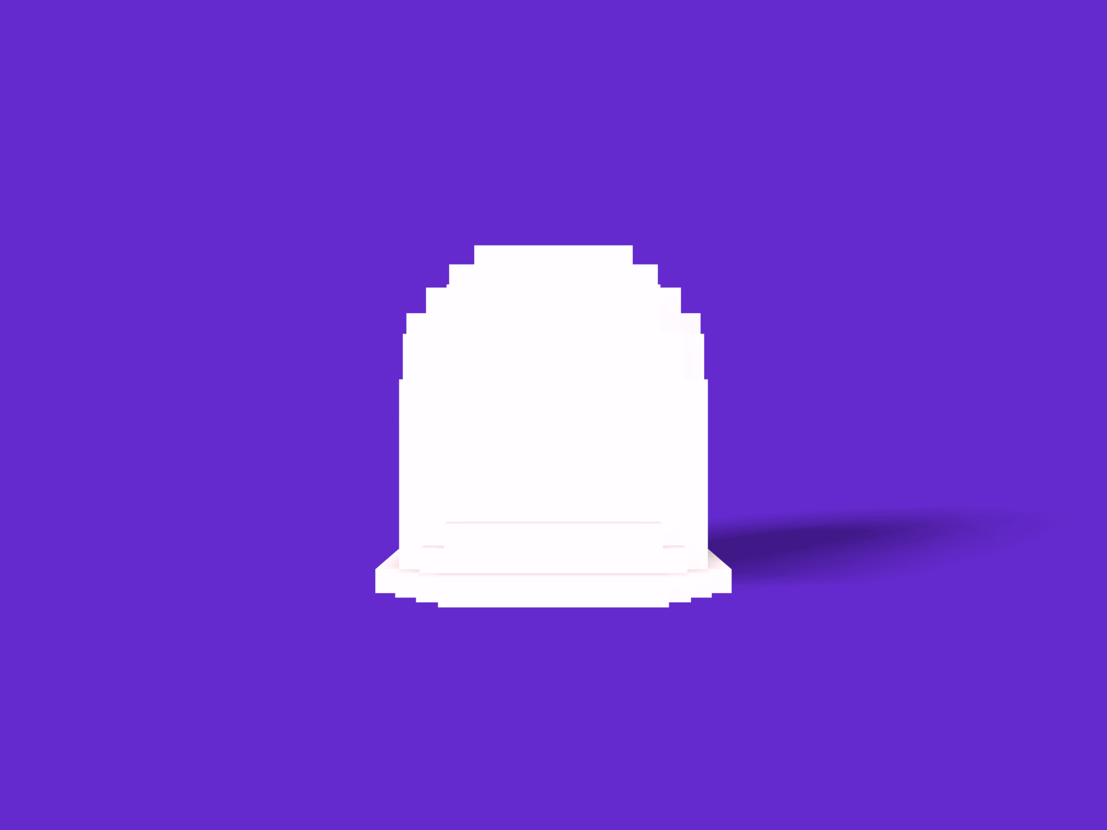 Fichier 3D Voxel Ghost 👻・Design pour impression 3D à télécharger・Cults