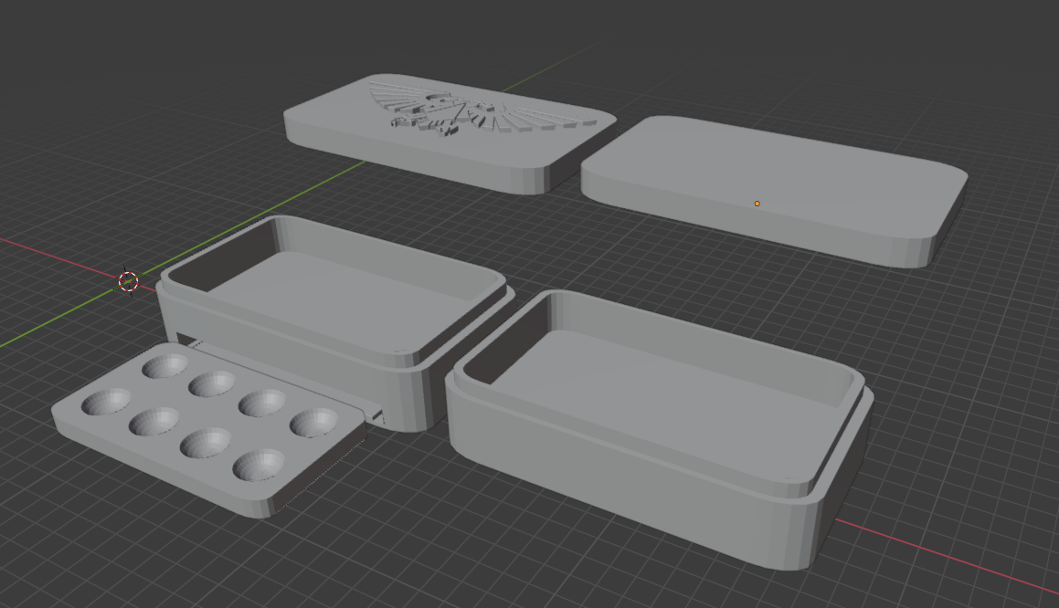 STL file Wet Pallet with Drawer・3D print object to download・Cults