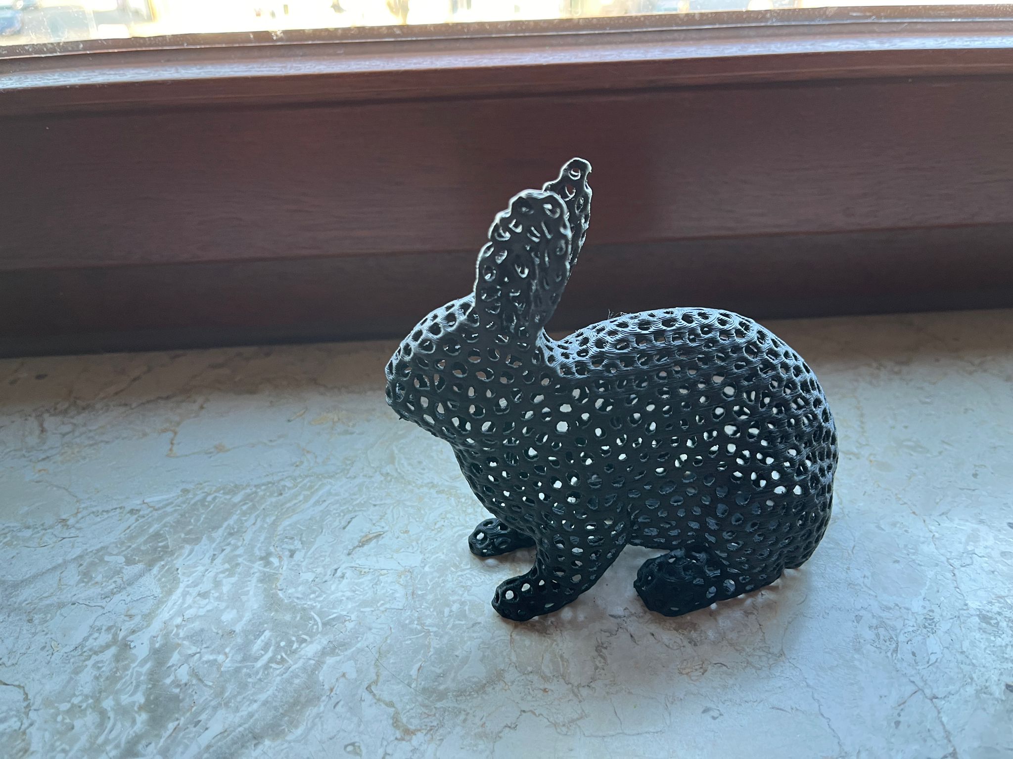 STL file Rabbit Hollow Out Voronoi・Design to download and 3D print・Cults