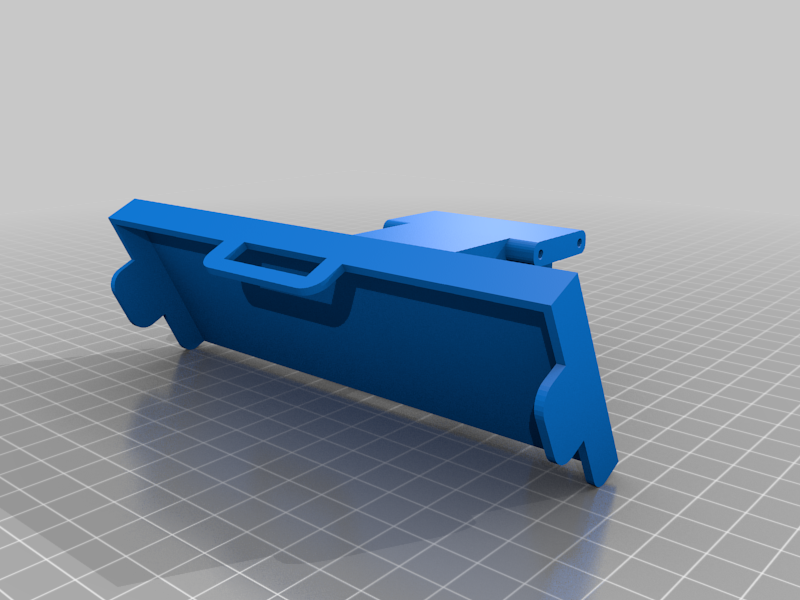Free STL file Wraith X-member, ESC mount & battery tray with strap cut ...