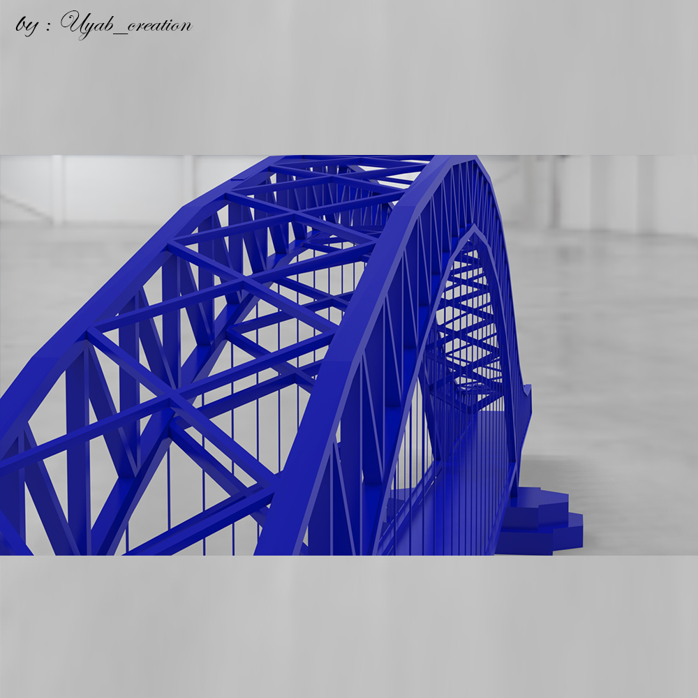 STL-Datei Brücke 🏛️・3D-druckbares Modell zum Herunterladen・Cults