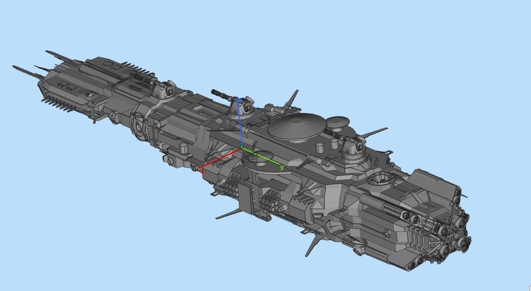 STL file Starship・Template to download and 3D print・Cults