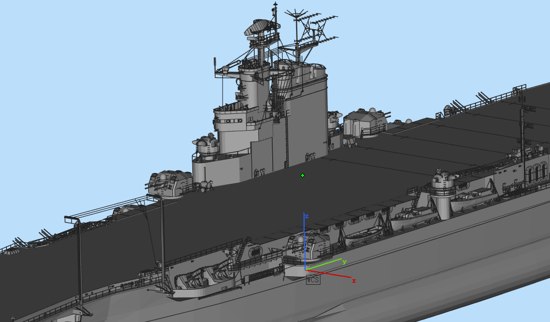 STL file Large surface ship・3D print design to download・Cults