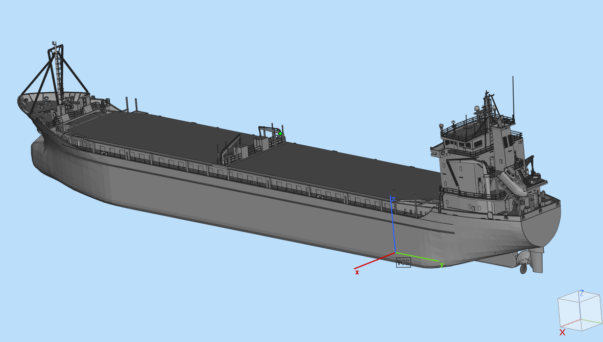 STL file freighter・3D print model to download・Cults