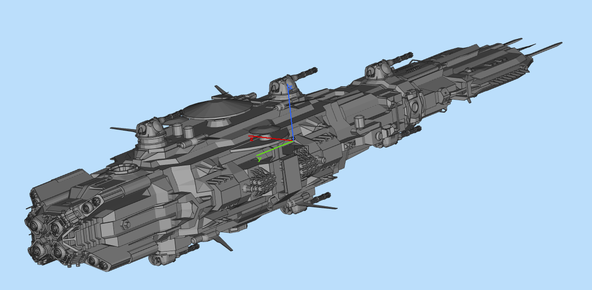 STL file Starship・Template to download and 3D print・Cults