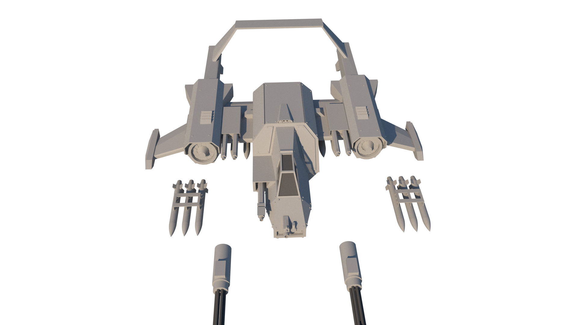 STL file Void Attack Craft・3D print design to download・Cults