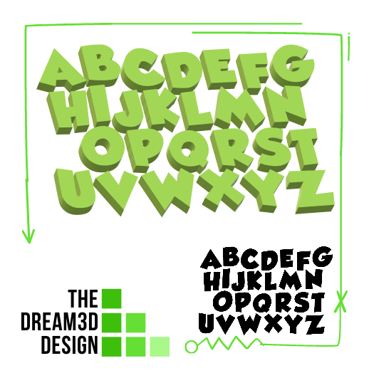 STL file ALPHABET + NUMBERS BY GROBOLD / ALPHABET + NUMBERS 🔢・3D ...