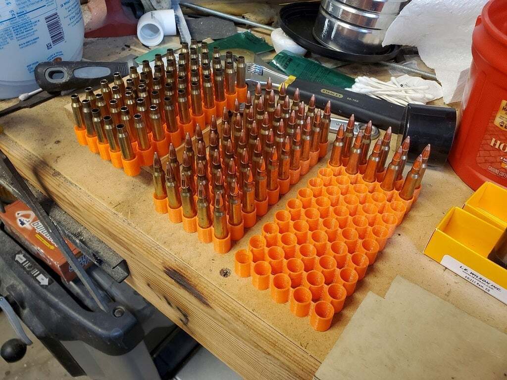 Free STL file .223 / 5.56 Reloading Tray 🔧・3D printer model to download ...