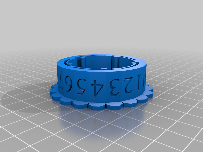Free STL file Double faced life counter・3D print design to download・Cults