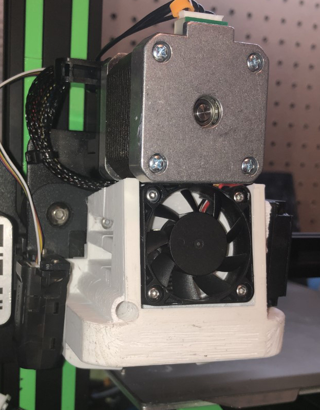 Free STL file Satsana Ender 3 Fan Duct Direct Drive MOD 👽・3D printable ...