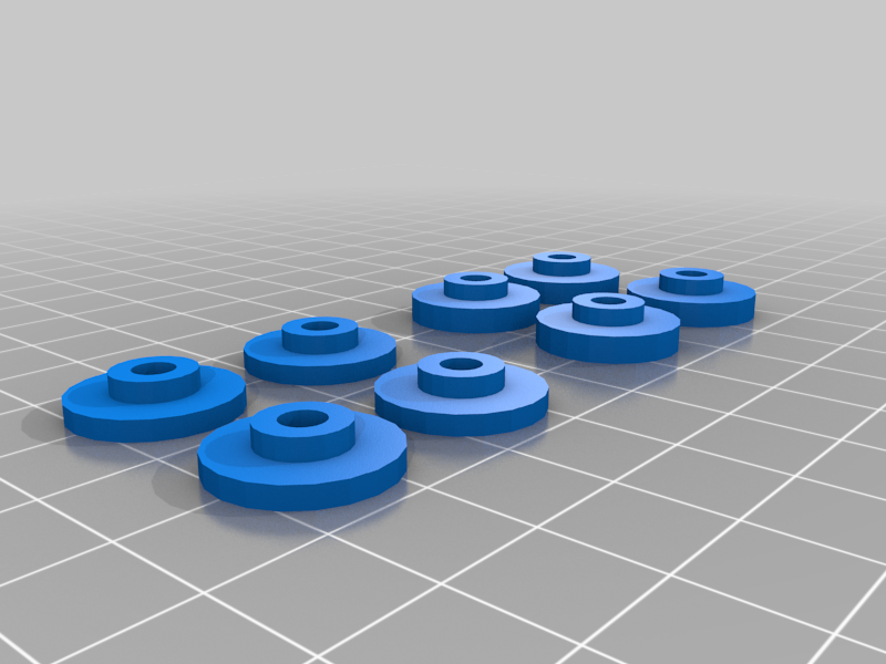 Free STL file Bed Spacers for Silicone Mounts・3D printer model to ...