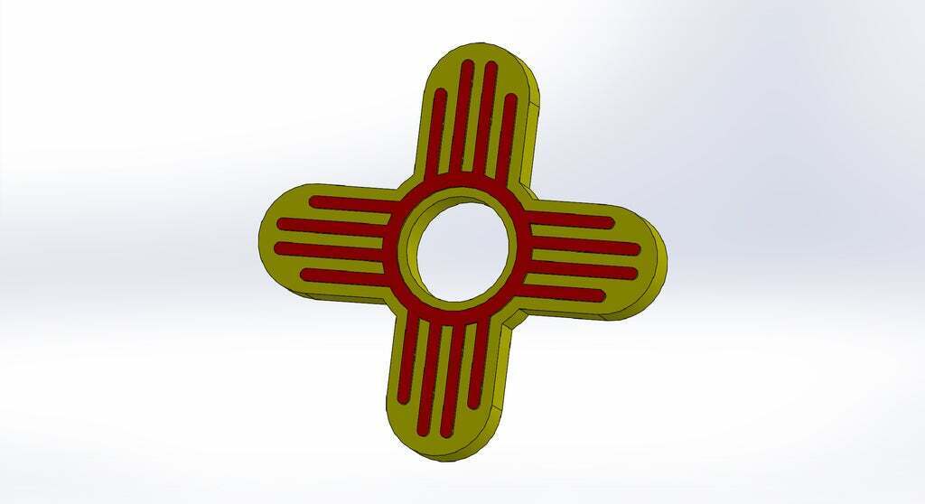 Free STL file Zia Spinner・3D printable design to download・Cults