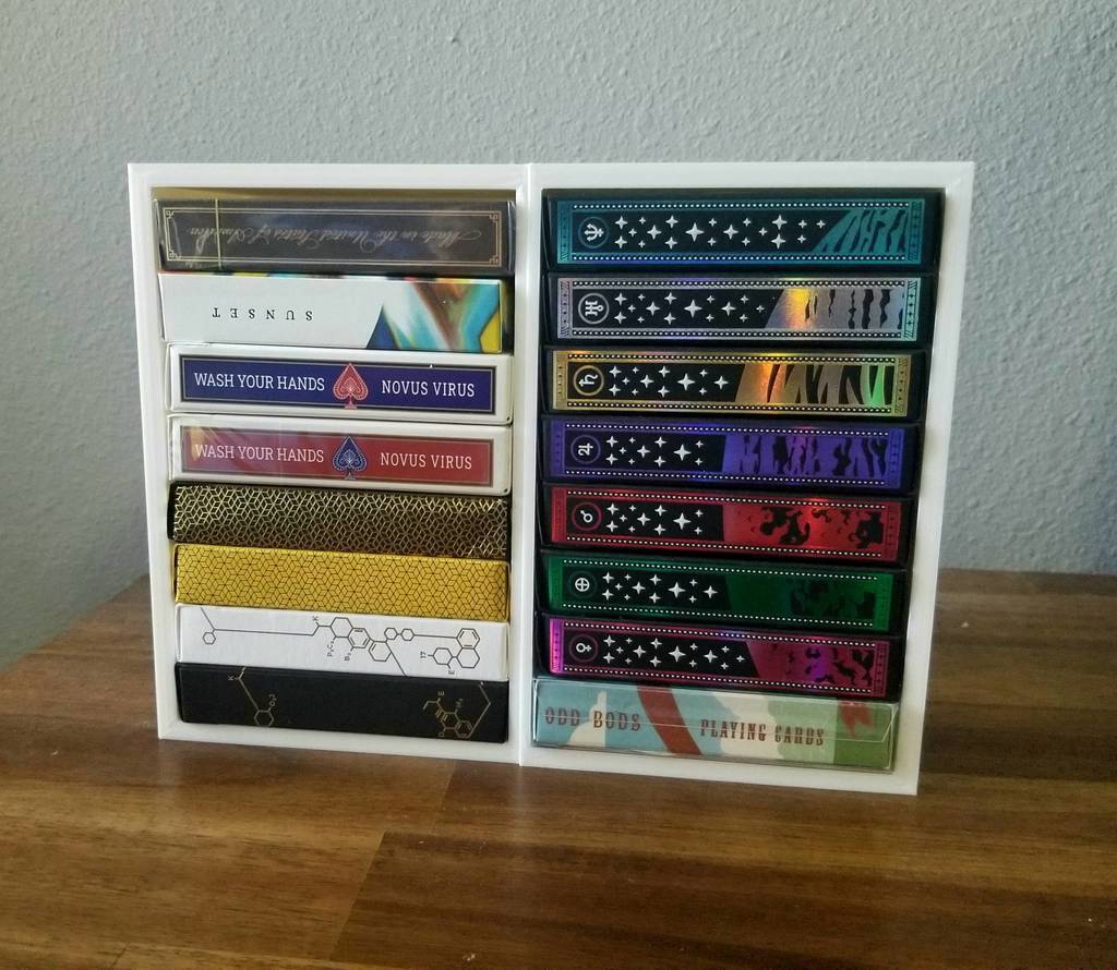 Free STL file Full Brick Playing Card Shelf 🧱・3D print design to ...