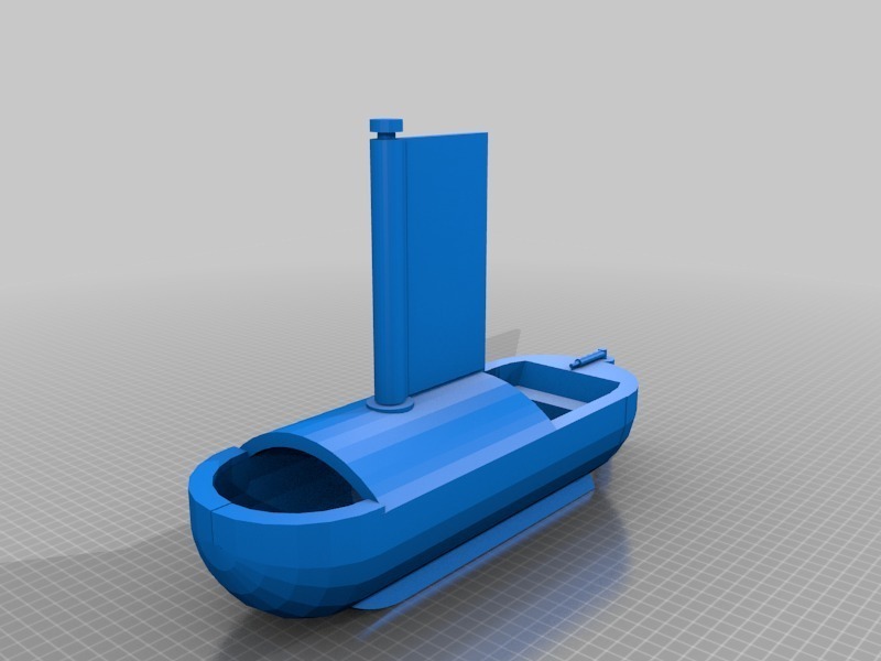 Free STL file one print Boat by Will V1・3D printer model to download・Cults