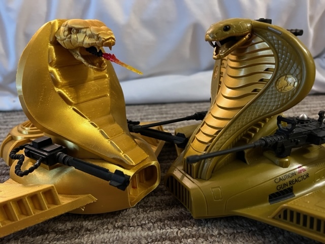 Archivo 3D gratis Serpentor Air Charriot Cobrahead 🧞‍♂️・Plan de ...