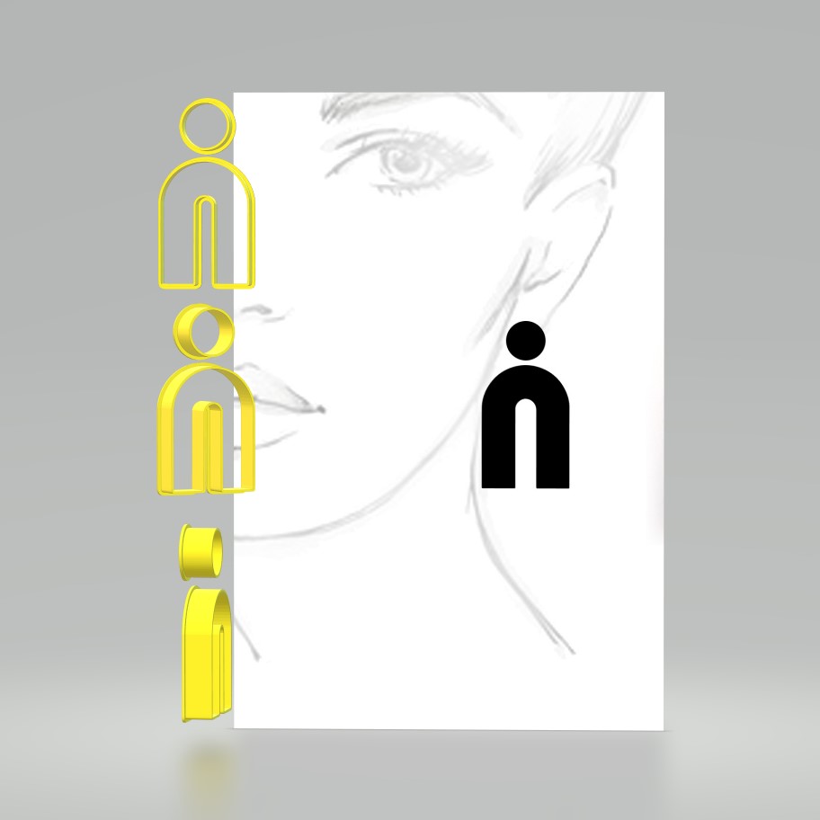 STL file U-shape + round POLYMER CLAY CUTTERS - COOKIE CUTTER ...