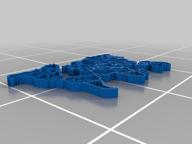 Free STL file Risk Board ♟・3D printing idea to download・Cults