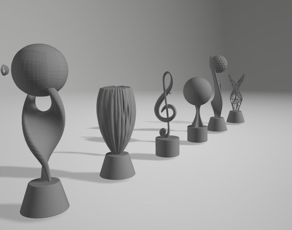 STL file Trophy・Template to download and 3D print・Cults